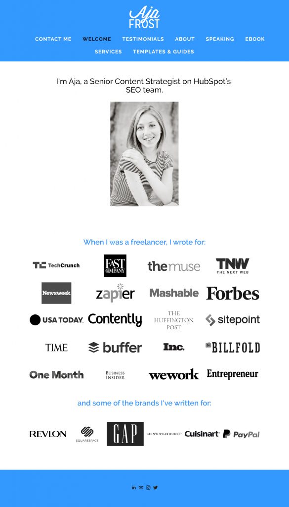 2025 update: 10 examples of the best personal websites - ReputationDefender